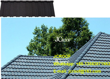 Waterproof 0.55 mm classic tile Zinc Corrugated Roofing Sheet  for Tanzania
