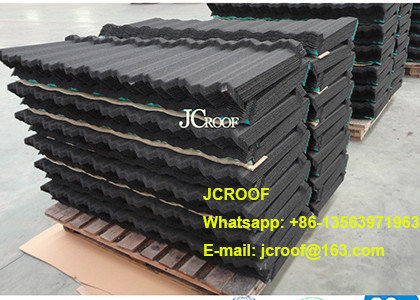Waterproof 0.55 mm classic tile Zinc Corrugated Roofing Sheet  for Tanzania