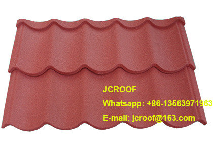 Corrugated Metal Roofing Sheets Coffee Black Spot Shingle  For Construction