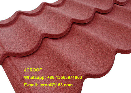 Corrugated Metal Roofing Sheets Coffee Black Spot Shingle  For Construction