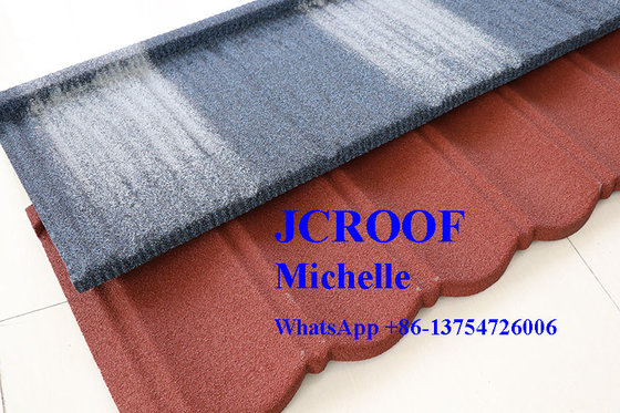 CIQ / SONCAP Colour Coated Steel Roofing Sheets 1340*420 mm Size