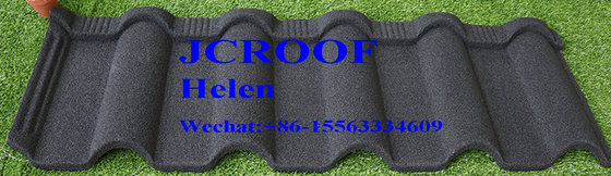 Milano Type Panel Colorful Stone Coated Metal Roofing Tiles Safe And Durable