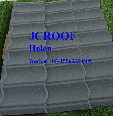 Galvalume Steel Sheet Installed size 1290*370 mm Wine Red  Bond Tile 2.6kg Per / Sheets