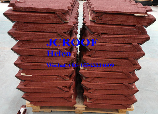 Stone Coated Metal Shingles Aluminie zinc plate material Bond Tile Type