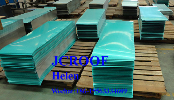 Shingle Stone Chip Coated Steel Roof Tiles 1340*420mm colorful stone chips