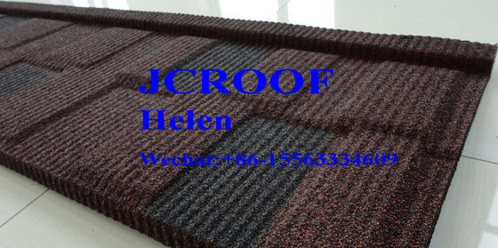 House Coated Metal Roofing Sheets Al-Zn Sheet Terracotta 0.4 Corrugated