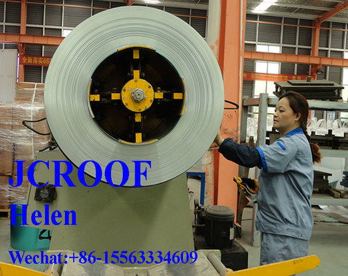 House Coated Metal Roofing Sheets Al-Zn Sheet Terracotta 0.4 Corrugated