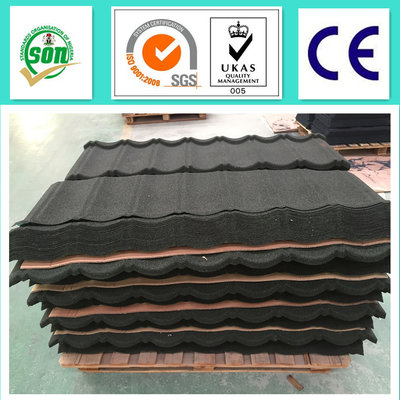 Customized Color Lightweight Metal Roof Tiles 0.4mm / 0.45mm / 0.5mm