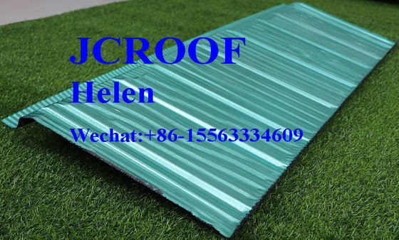 Beautiful building Colorful Stone Coated Metal Roofing Tiles Alu-Zine steel sheet