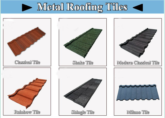House Aluminum Roof Tiles , Aluminium Zinc Roofing Sheets Galvalume steel sheet 0.40mm