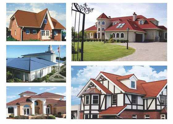 Aluminum Step Tiles Roofing Sheet , solar roofing sheet / aluminium roofing sheet