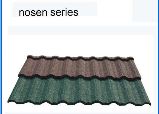 ISO9001 Aluminum Roofing Sheets Colorful Sand recyclability Bond Design