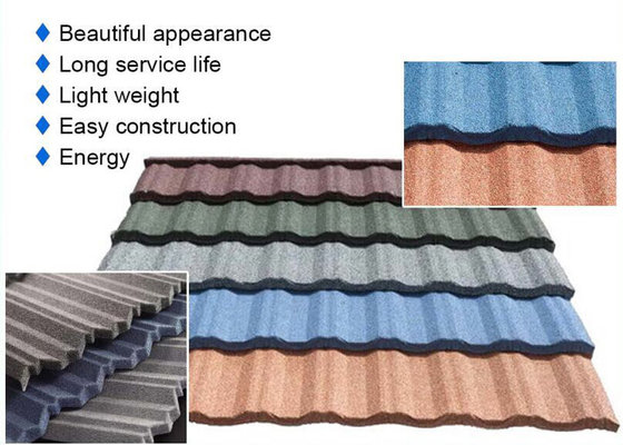 Aluminum Step Tiles Roofing Sheet Embossed galvanized corrugated modern