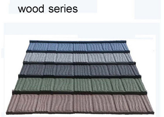 0.45mm Aluminum Roofing Shingles 1340*420*0.4 mm SOUTH KOREA 7 Designs