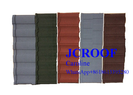 Metal Aluminum Step Tiles Roofing Sheet For House , Step Tiles Aluminium Roofing Sheet In Nigeria