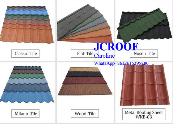 Antique Classical Zinc-Aluminum roofing sheet step tile roof for house