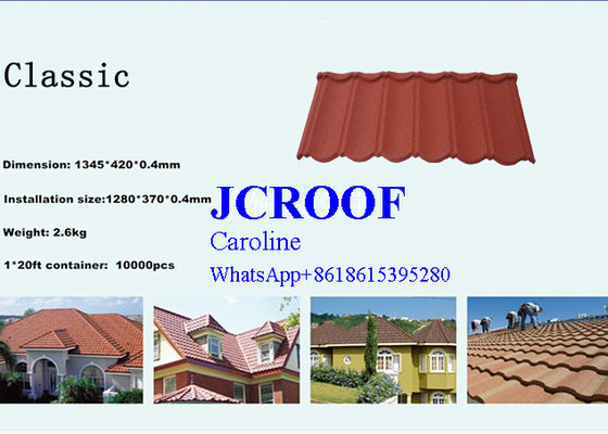 Long Span Aluminium Roofing Sheets Nigeria Bond Classical Roman Step tiles