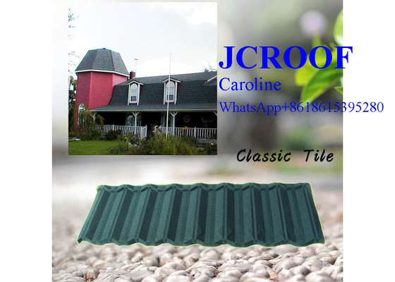 Nuoran Stone coated Aluminum Step Tiles Roofing Sheet in Lagos Nigeria