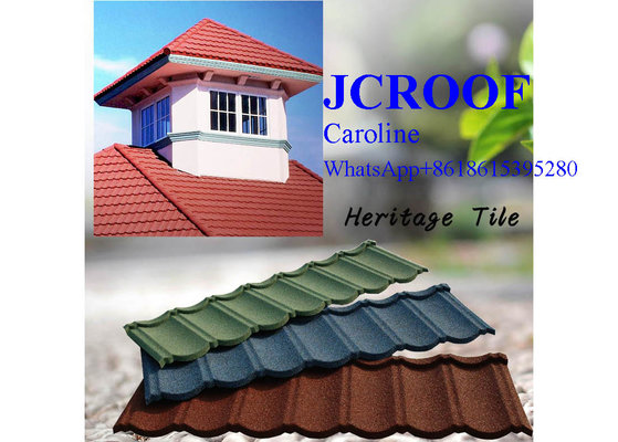 Galvalume Aluminum Step Tiles Roofing Sheet Heat Insulation Classical