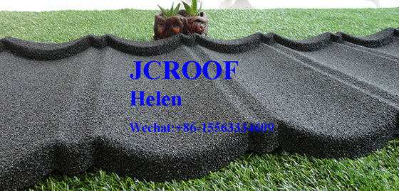 Bond Tile Stone Coated Roofing  Sheet 0.4mm Thickness ISO9001 / CE / Soncap