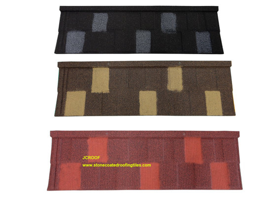 Coffee Black Spot Shingle Corrugated Zinc Roofing Sheets For Villa