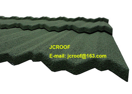 Wine Modern Corrugated Zinc Roofing Sheets Classical Tile 0.38 mm Thickness