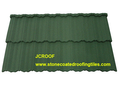 Waterproof Green Shingle Corrugated Zinc Roofing Sheets In Tanzania