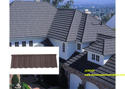 Recycled blue shingle Metal Corrugated Roofing Sheets in Uganda Bond Tile Type