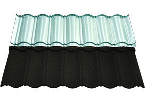 Roman Style Stone Coated Steel Metal Roofing Tiles Shingles with SONCAP