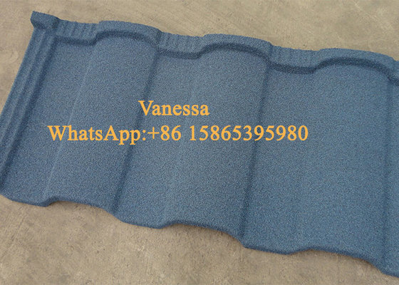 Tile size 1340*420mm Terracotta Roof Shingles 0.4mm Thickness , Terracotta Classical Tile