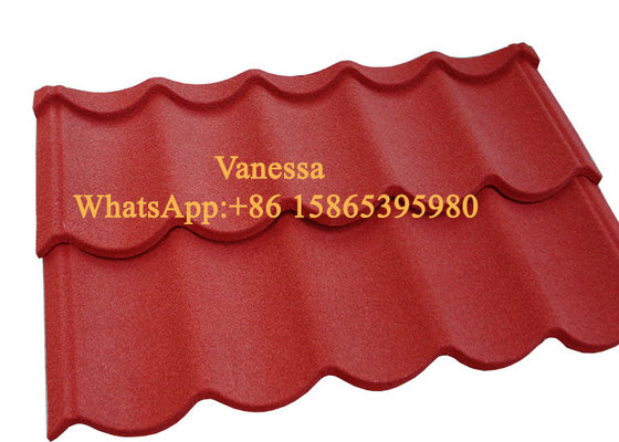 Terracotta Roof Tiles Wind Resistance Tile size 1300*420mm  2.6kg per sheets