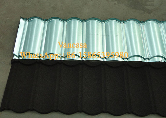 Fire Resistance Roof Terracotta Tiles / Milano Tile 2.7kg per sheets Coffe Browwm Color