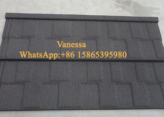 Against Snow Terracotta Roof Tiles size 1340*420mm / Modern Classical Tile Smoky Color