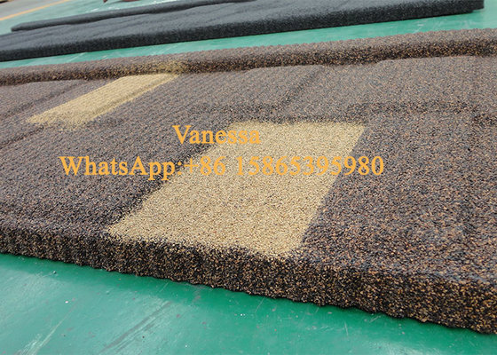 5 Wave Shingle Tile size 1170*420mm Thickness JC108 Forest Green Wind Resistance