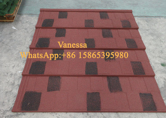 5 Wave Shingle Tile size 1170*420mm Thickness JC108 Forest Green Wind Resistance