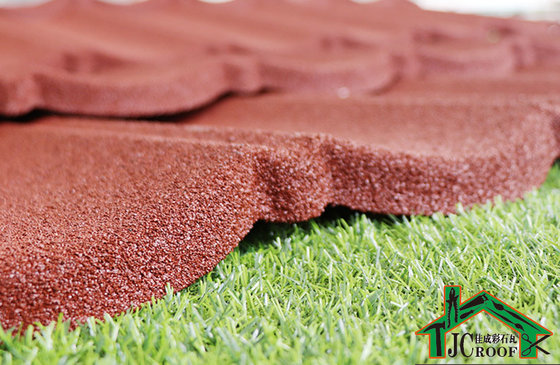 Customized Color Stone Coated Metal Roofing Sheets thickness 0.38-0.50mm