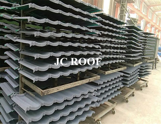 Chinese Wholesale Fireproof stone chips coated step metal roof tile Aluminium Zinc Roofing Sheets color roof design phil