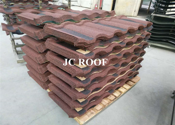 New zealand colorful stone coated steel roofing tiles manufacturer