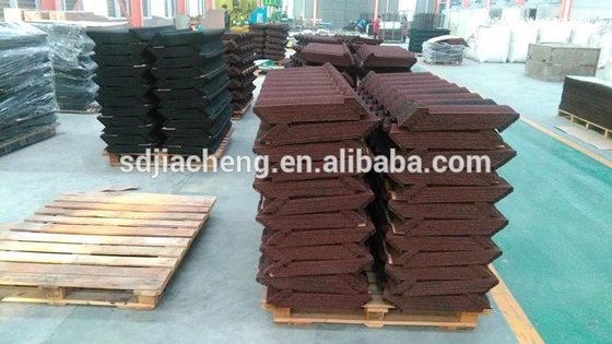 Corrugated Steel Roofing Sheet / pressed steel tiles with color of terracotta black red brown green with low price