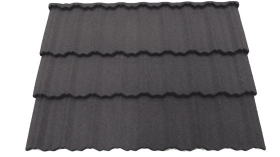 1340x420mm Galvalume Steel Sheet Material Stone Coated Steel Roofing Eco Friendly