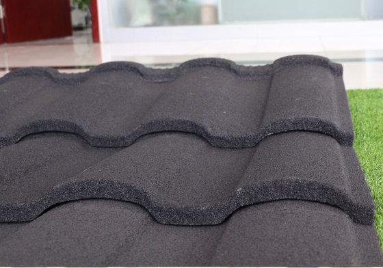 Colored Glazed Galvalume Material Stone Coated Metal Roofing Tiles