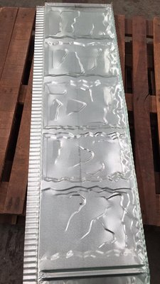 Iso Stone Coated Metal Roof Tile Natural Stone Steel Plate Material Enviroment Friendly
