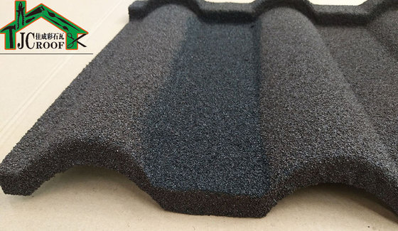 Manufacturer of Anti-fade Galvalume Stone Coated Metal Roofing Tile
