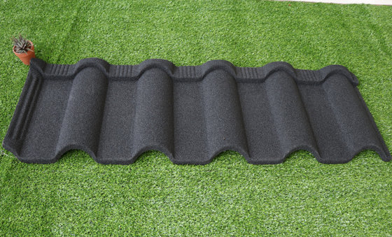 Colorful Stone Coated galvalume roofing sheet shingles tile for Nigeria / Philippines / Africa