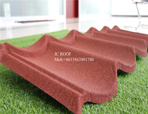 hot sale color stone coated steel roofing sheet china supplier terracotta color stone coated metal roof tile