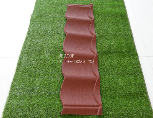 hot sale color stone coated steel roofing sheet china supplier terracotta color stone coated metal roof tile