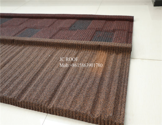 Colorful Stone Coated Steel Roofing Tile Zinc Corrugated RoofingSheet/ Al-Zn Alloy Coated metal Sheet Material Roof Tile