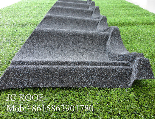 Factory Supply colorful stone chips coated Alu-Zinc Steel roof tile,windproof, waterproof roofing tiles