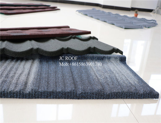 Factory supply high quality metal roofing tiles with color of terracotta black red brown green with low price