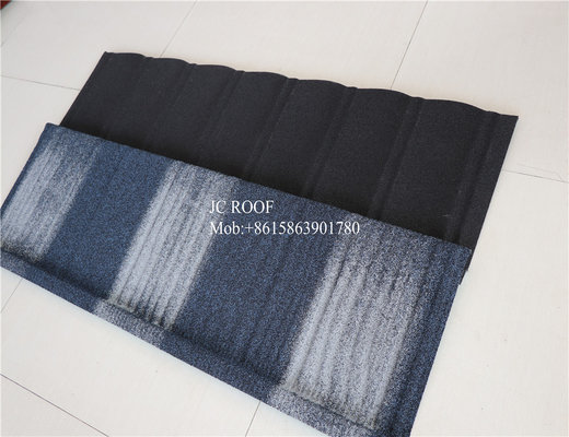 Color Stone Coated Steel Roofing Sheet , Terracotta Color Stone Coated Metal Roof Tile